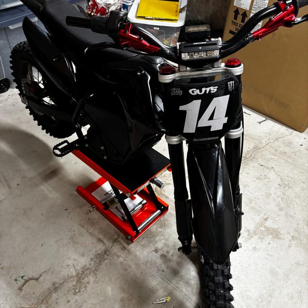 ODI / E-bike Custom Front Plate Decal - Etsy