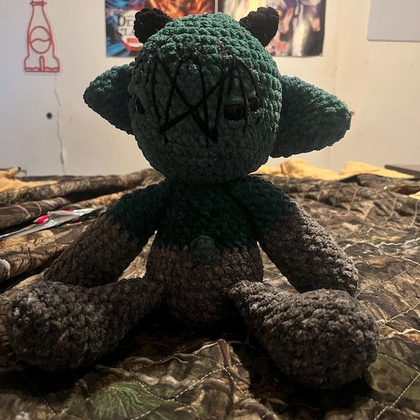 Big Demon - Crochet Pattern. Devil, Lucifer - Etsy