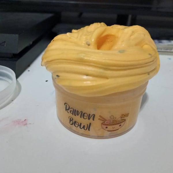 Ramen Bowl, DIY Slime, Ramen Slime, Jelly Slime, Jelly Creme Slime ...