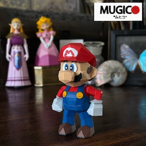SUPER MARIO 64 I 01 Mario E Figure mid Size SM64 1996 | Etsy