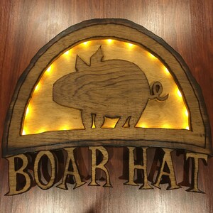 Boar Hat Tavern Menu Pub Menu 7DS Meliodas Hawk 7 Deadly Sins Fan Art ...
