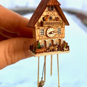 Cuckoo Clocks, KITS, Diy, Inch Scale, 1/12, Assembly Required - Etsy