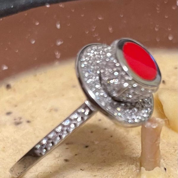 Three Connector Band Ring, Silver Connector Ring Set, 925 Sterling ...