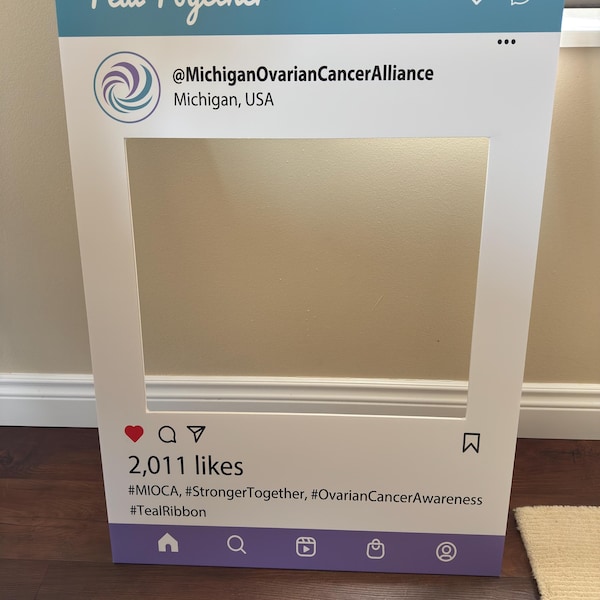 Personalized Selfie Frame, Instagram Selfie Frame, Graduations Parties ...