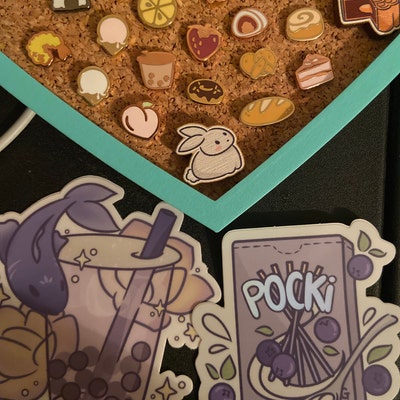 Tiny Eats Pretzel Pin, Cinnamon Bun Pin, Baguette Pin, Board Filler Pin ...