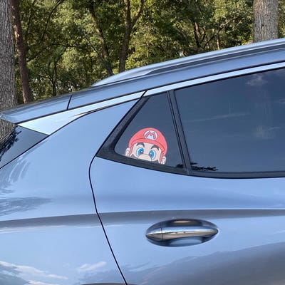 Bart Simpson Middle Finger Peeker Peeking Car Decals the Simpsons Pop ...