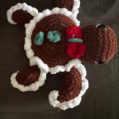 Gingerbread Turtle Pattern Crochet PDF Download Beginner - Etsy