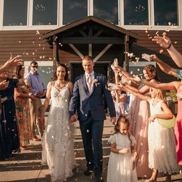 One Cup Petal Sample...choose YOUR Color FREE USA Shipping Wedding ...