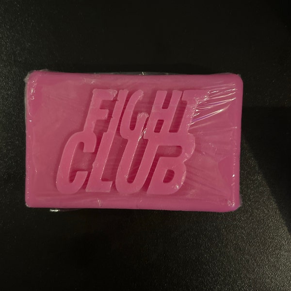 Fight Club Soap & Soap Dish Set - Handmade Soap Gift Set With Resin ...