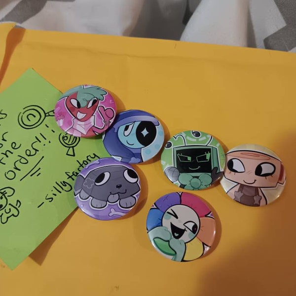 Dandy's World Roblox Pin Set #1 - Etsy