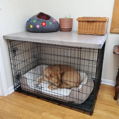 Dog Crate Topper Dog Crate Cover Dog Crate Furniture Dog Kennel Topper ...