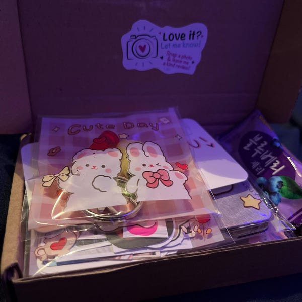 Kpop Box Gift for Kpop Fans Handmade Accesories K-pop Merch - Etsy