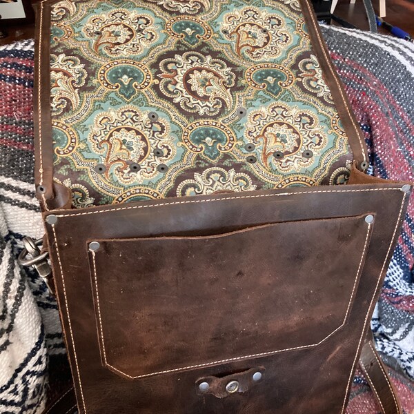 Leather Backpack, Steamer Pack, Backpack for Men, 15" Laptop Bag ...