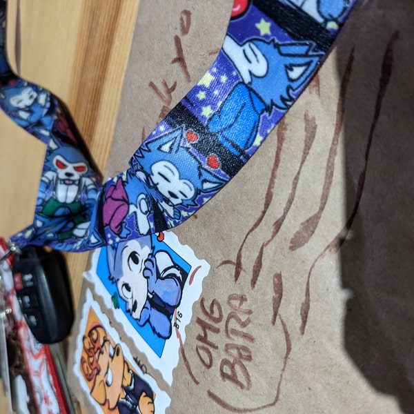 LEGOSHI LANYARD With Pin Beastars - Etsy