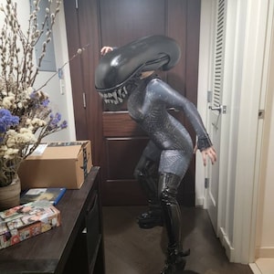 Xenomorph Alien Hood and Jaw Templates for EVA Foam Crafting - Etsy