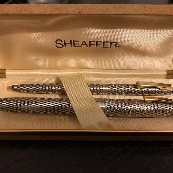 Sheaffer Military 500 Vac-fill Fountain Pen "defender" - Etsy