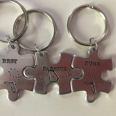 Personalized Keychains, Friendship Keychains, Family Keychains ...