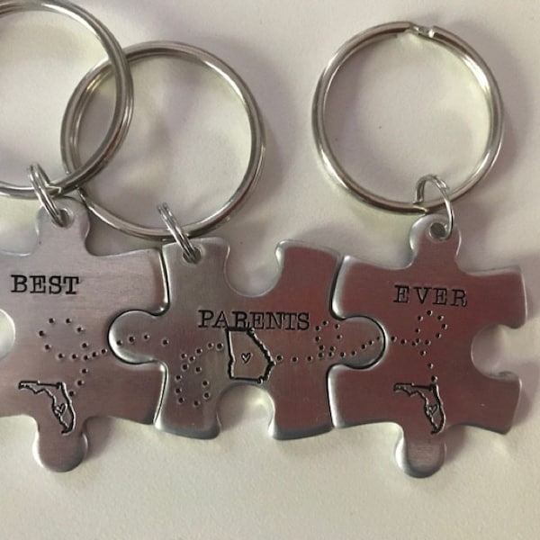 Personalized Keychains, Friendship Keychains, Family Keychains ...