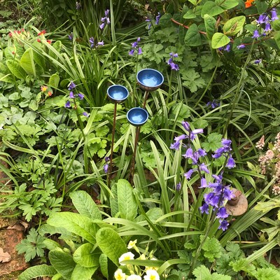 Bee Waterer, Bee Water Stations, Set of Three Cups Garden Sculpture - Etsy
