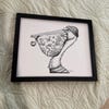 Signed Print: "sashimi Manatee" Sushi Manatee Painting, Food Animal ...