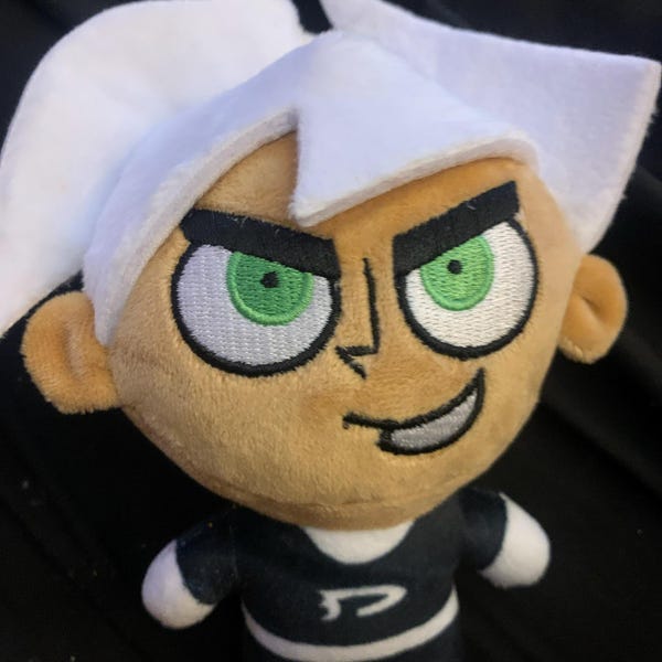 Danny Phantom Keychain Plush - Etsy