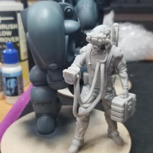 UGOK Colonial Officer Captain Rene Rekestas 28mm Scale - Etsy