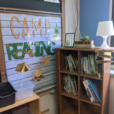 Bulletin Board Display Kit Printable Teacher Bulletin Board Reading ...