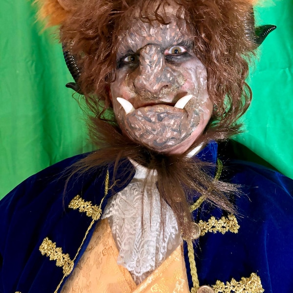 Beast/werewolf/troll Foam Latex Prosthetic & Teeth - Special FX Makeup ...