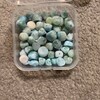 Genuine Natural Blue Larimar Freeform Pebble Nugget Beads Gemstone 15.5 ...