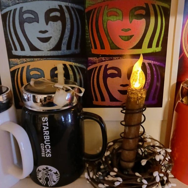 Rustic Christmas Rusty Bell Grater, Large Christmas Primitive Grater ...