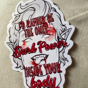Baldur's Gate 3 Karlach Romance Sticker - Etsy