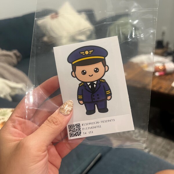 Commercial Airline Pilot Sticker - Etsy
