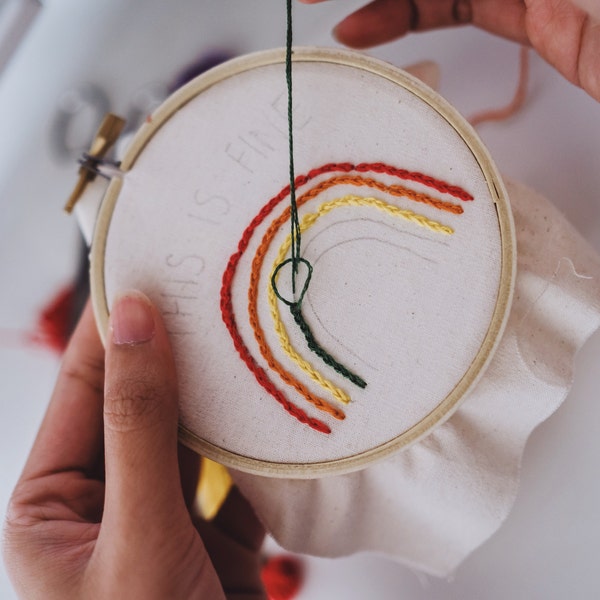 Polka Dot Begonia Embroidery PDF Pattern - Etsy