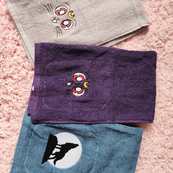 Cute Eevee Evolution Eeveelution Embroidery Hand Towels - Etsy