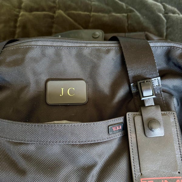 Tumi Monogram Patch Custom Replacement! - Etsy