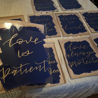 Table Number Inserts for Wedding Decor Frames, Hand Torn Deckled Edge ...