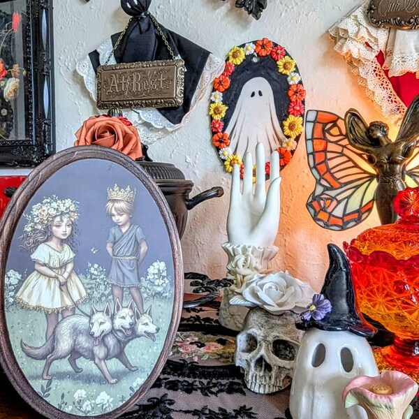 Octopus Mermaid Art Print - Sea Siren Poster, Underwater Fantasy Decor ...