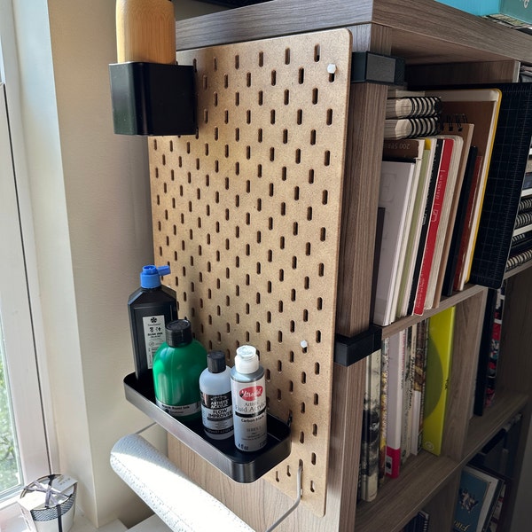 Add a Pegboard to Your Cube Shelf Without Making Screw Holes! - Etsy