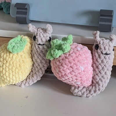 Fruit Snails Bundle 7 in One PDF Crochet Pattern Bundle - Etsy