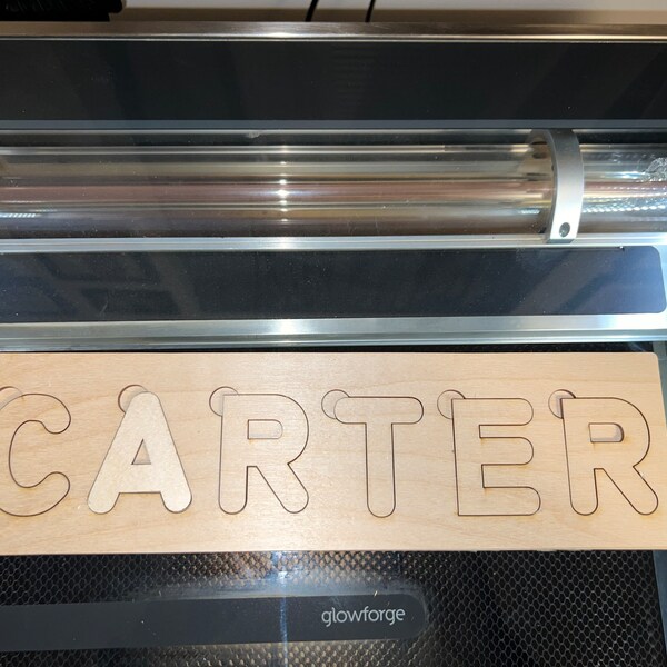 Name Puzzle SVG File- Perfect for Glowforge - SVG Digital Download - Etsy