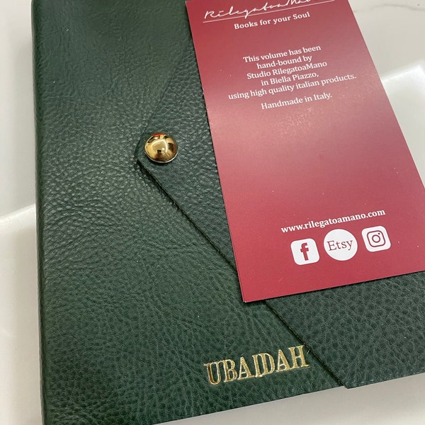 2025 Leather Weekly Planner Personalized With Your Initials in Gold ...