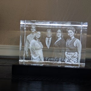 Crystal Apple Paperweight Award Custom Etched & Engraved Glass ...