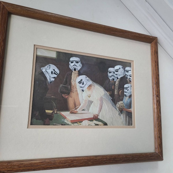 Mini Moon } Hand Painted Moon Phase Art Gallery Wallpaper Vintage Frame ...