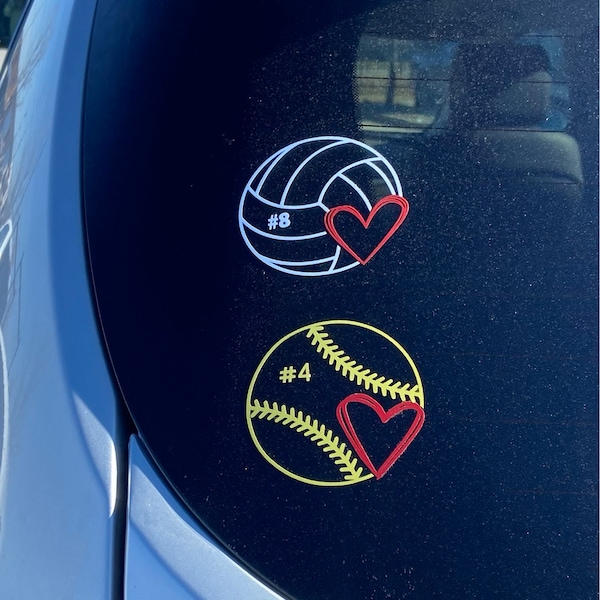 Softball Pitcher Sticker, Softball Player Sticker, Softball Waterproof ...