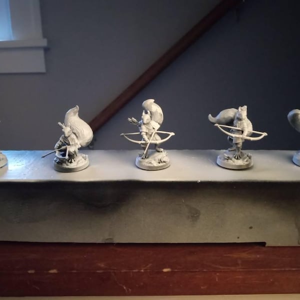 Squirrel Archer Ranger Chipmunk Cute Critter| the Dragon Trappers Lodge ...