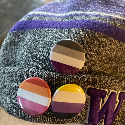 Gender Pronoun Buttons, Gender Pronoun Pins, He Him His Pin, She Her ...