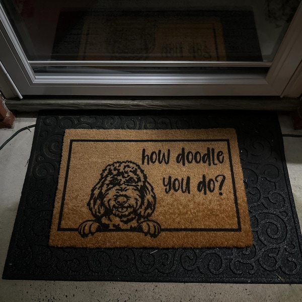 Funny Doormat, Dog Doormat, Funny Doormats, Pet Lover Gift, Crazy ...