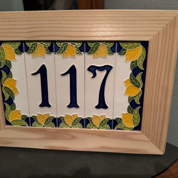 Custom Frames for Address Tiles - Hand Made - Etsy