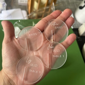 Personalized Appetizer Skewers,acrylic Initial Pick,monogram Cupcake ...