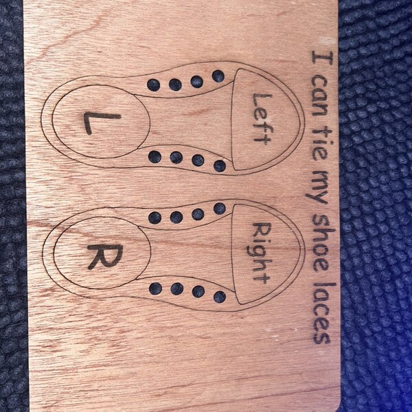 Shoe Tying Practice - Montessori Shoes SVG - Laser Design Template ...